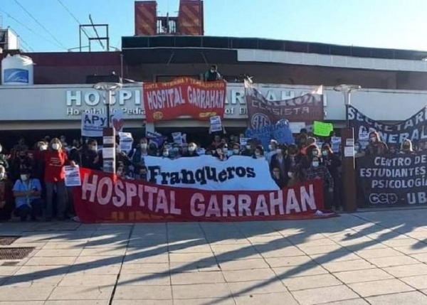 Trabajadores vuelven a parar “en defensa del Garrahan y de la salud ...